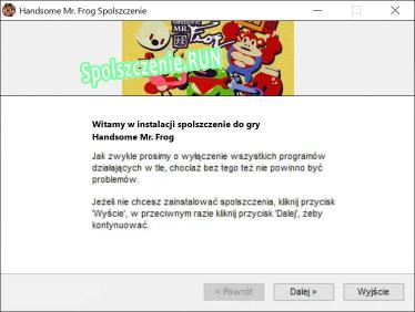 Spolszczenie Handsome Mr. Frog » Spolszczenie gry