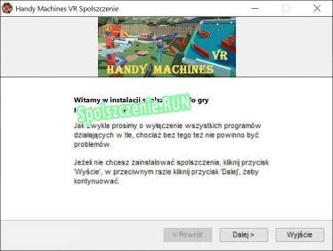 Handy Machines VR Spolszczenie » Spolszczenie gry