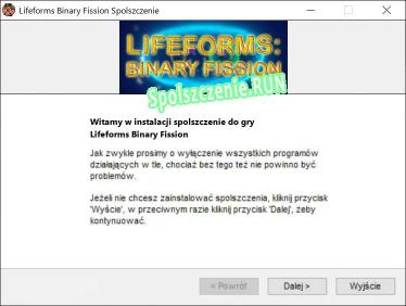Spolszczenie patch Lifeforms Binary Fission » Spolszczenie gry