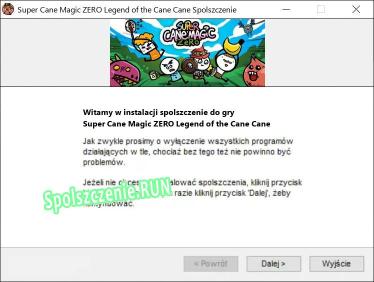 Super Cane Magic ZERO Legend of the Cane Cane Patch językowy polski ...